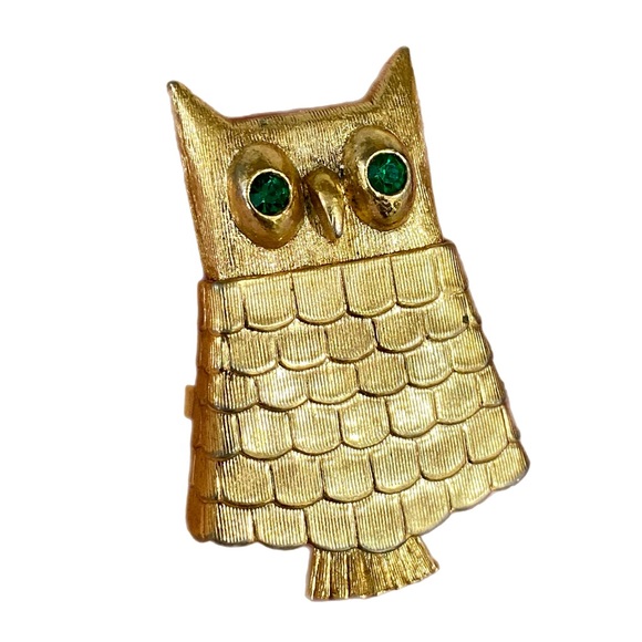 Avon | Jewelry | Vintage 972 Avon Owl Perfume Brooch Pin | Poshmark